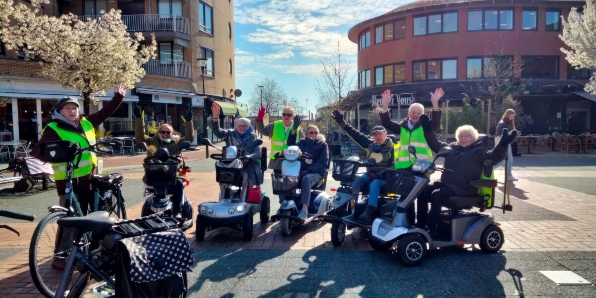 Samen op pad: scootmobielritten starten weer in april | RTV Ronde Venen